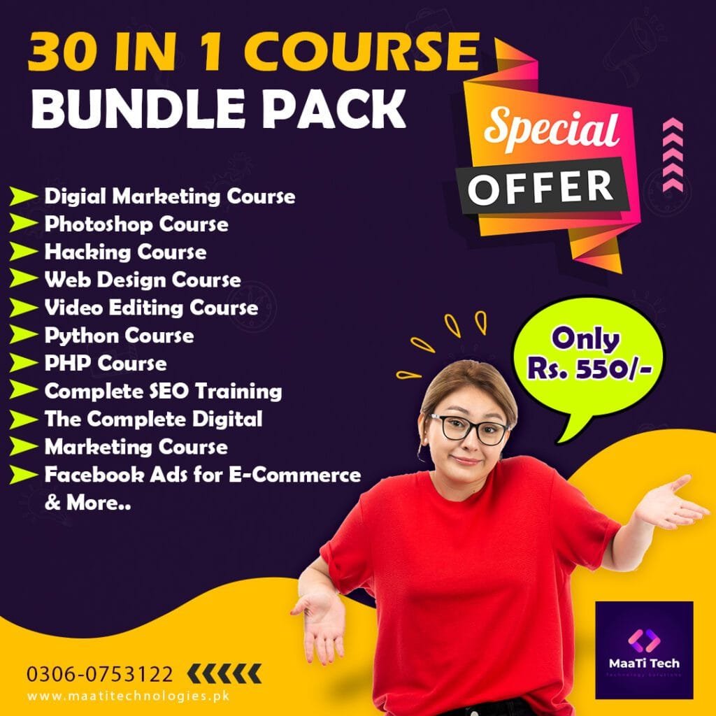 30+ Powerful Digital Courses - Bumper Offer - Maati Tech